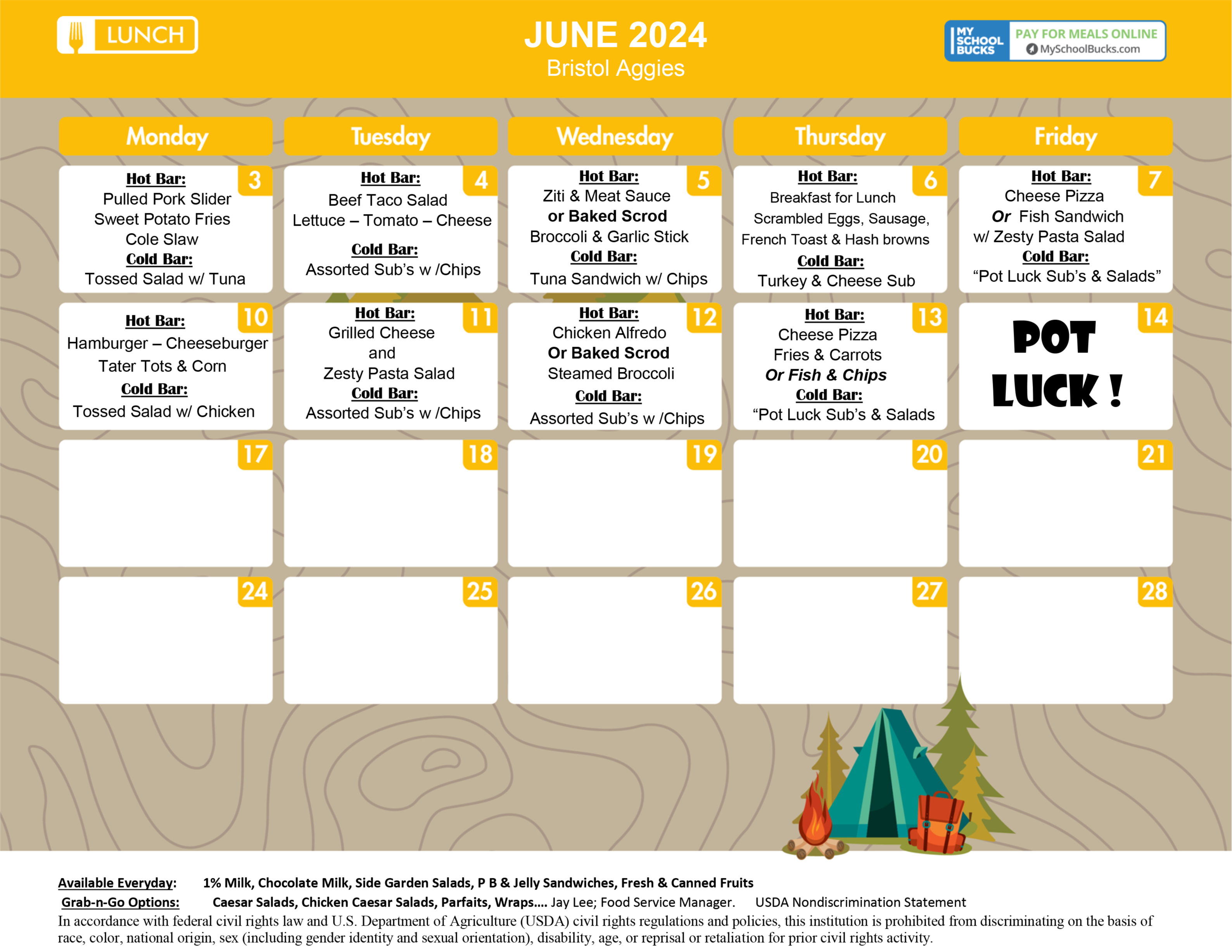 Food Services | Bristol County Agricultural High School