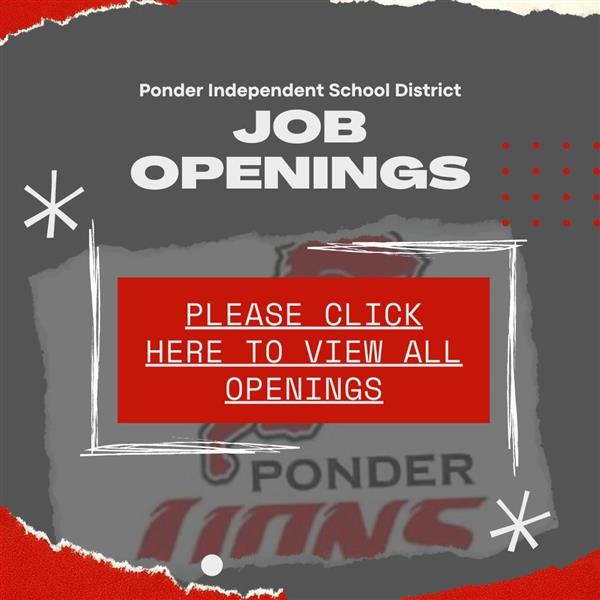 Human Resources | Ponder ISD