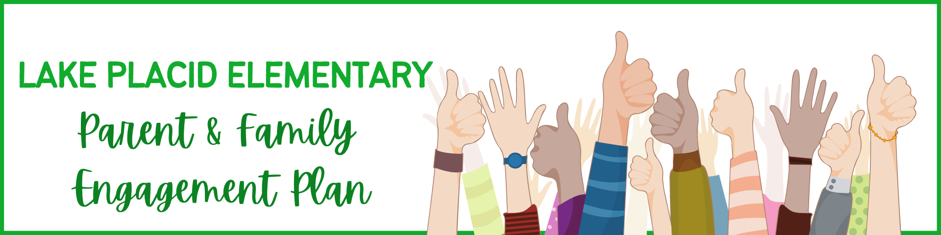 Parent and Family Engagement Plan | Lake Placid Elementary