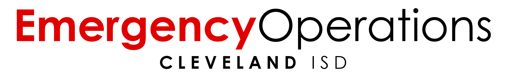 Emergency Operations | Cleveland ISD