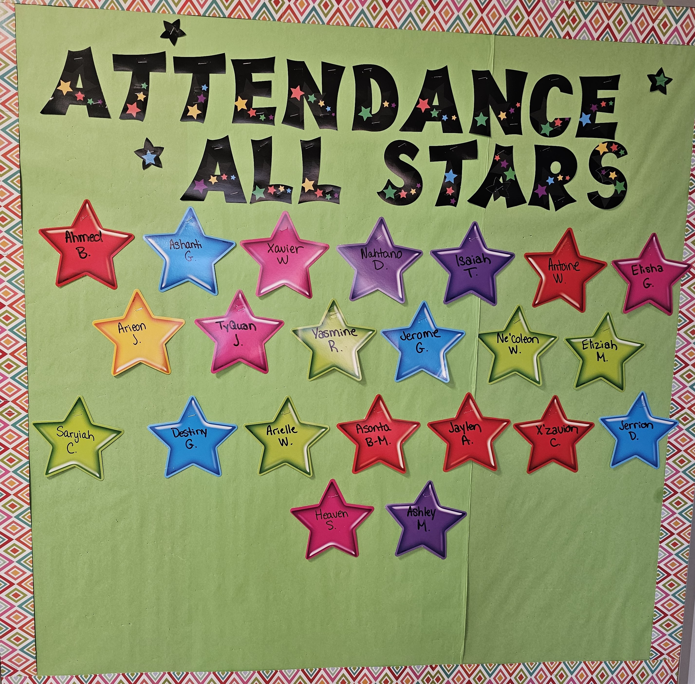 Attendance All Stars | Accelerated Learning Academy