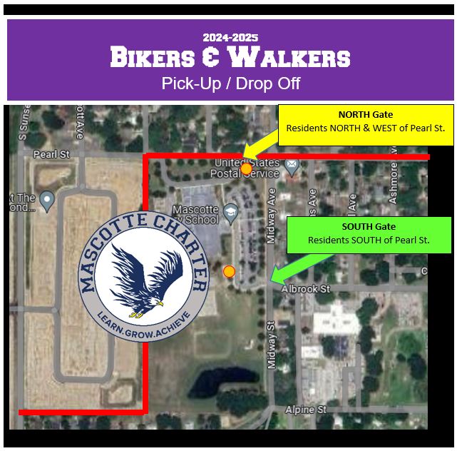 Bikers & Walkers | Mascotte Charter