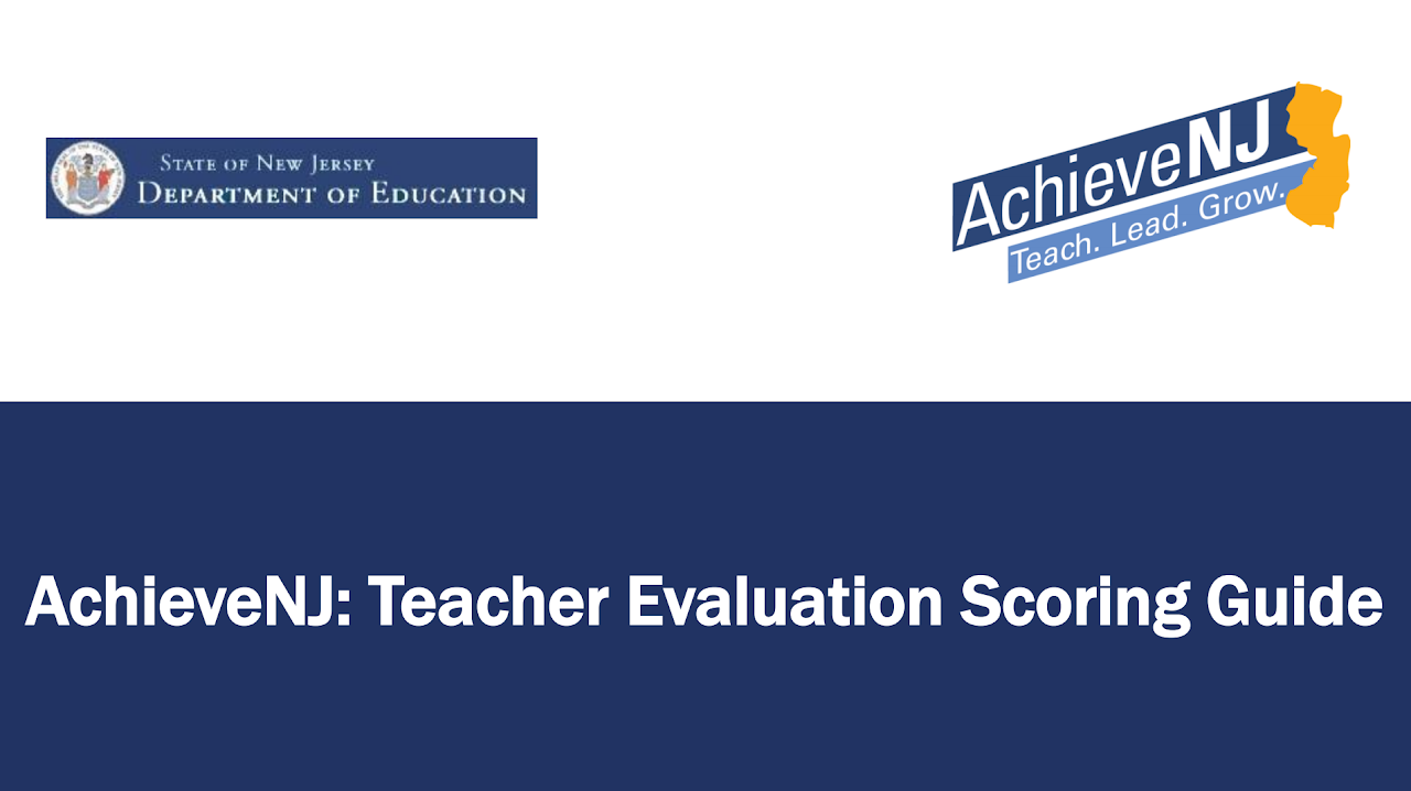 Teacher Evaluation Scoring | Elmwood Park Public Schools