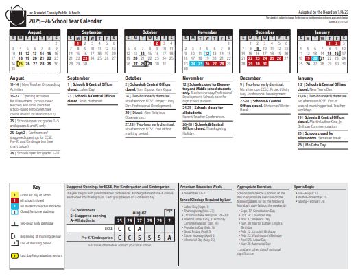 AACPS Calendar