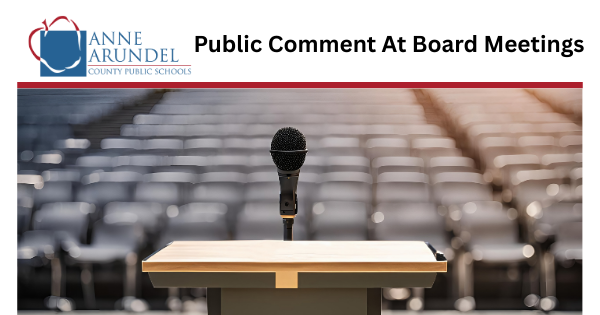 Public Comment At Board Meetings