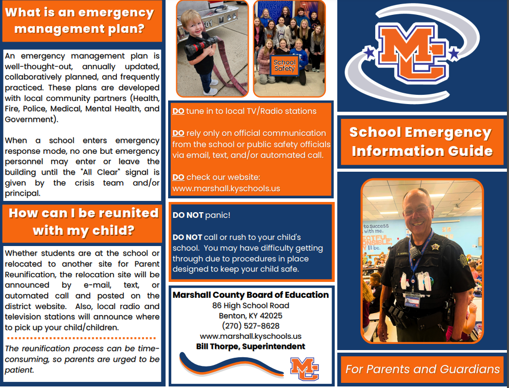 MC School Emergency Brochure | Benton Elementary School