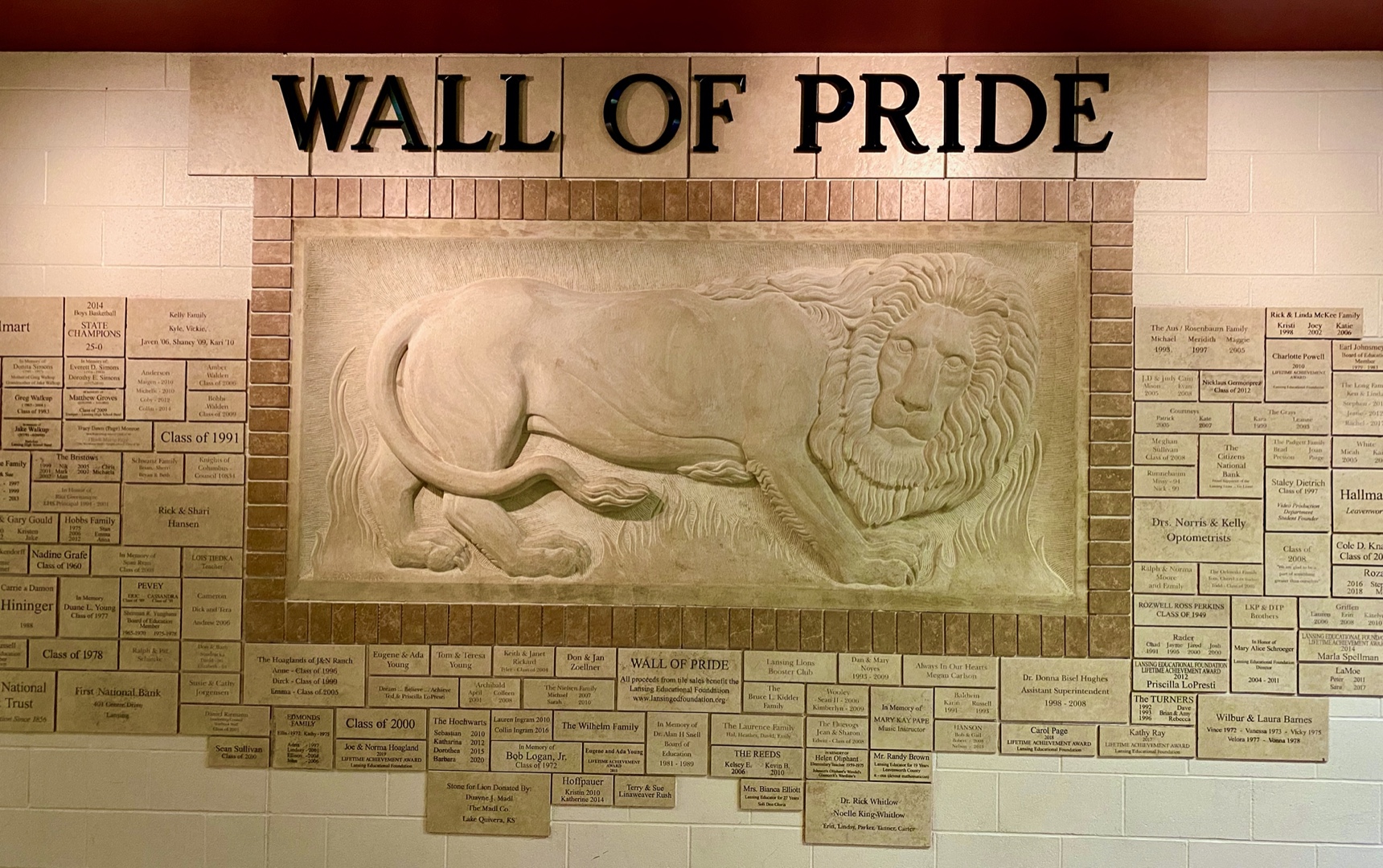 Wall of Pride | Lansing USD 469