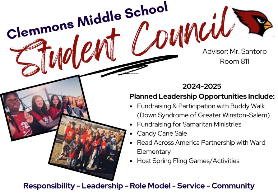 Student Council | Clemmons Middle School