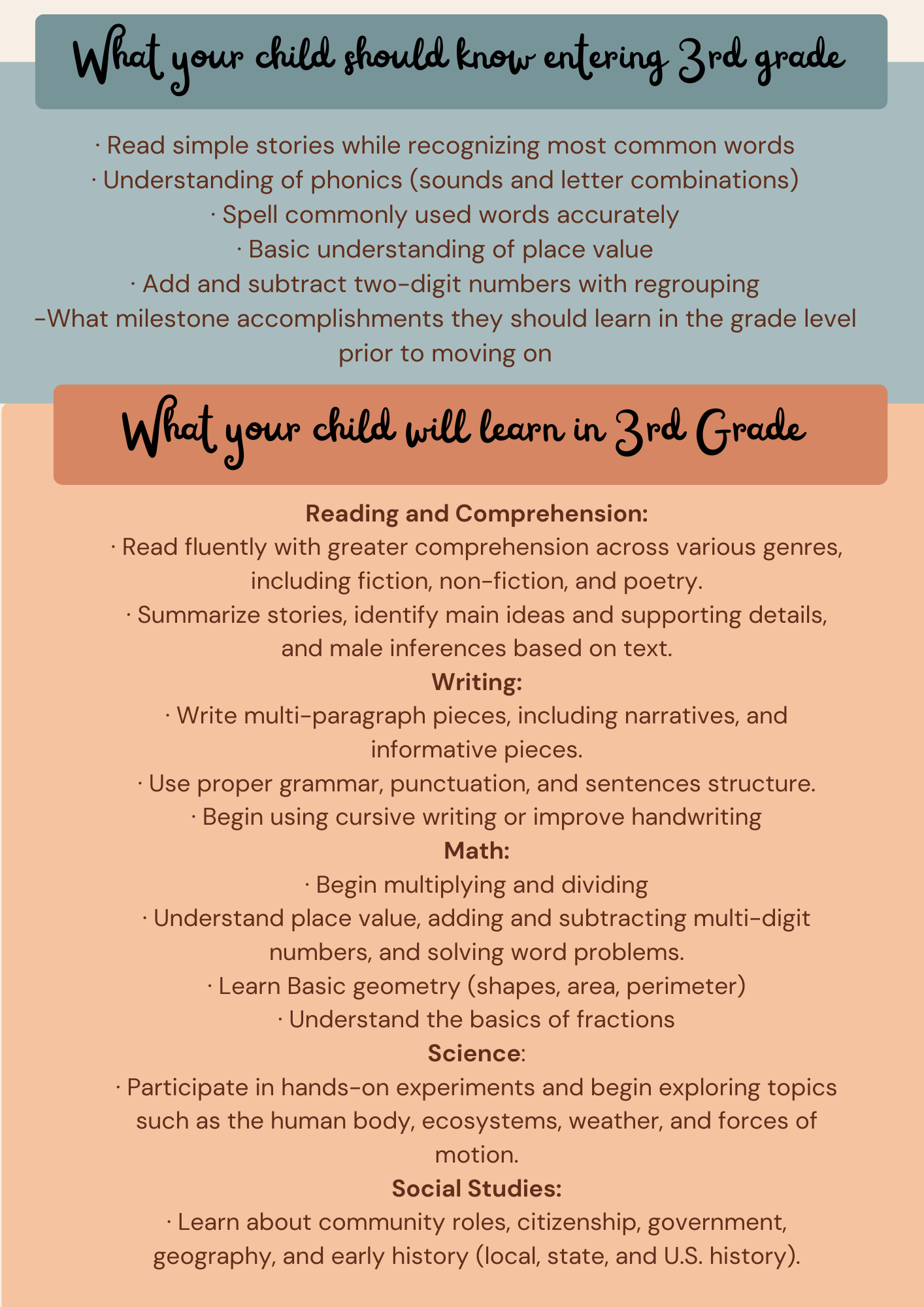 Third Grade | Konnoak Elementary School