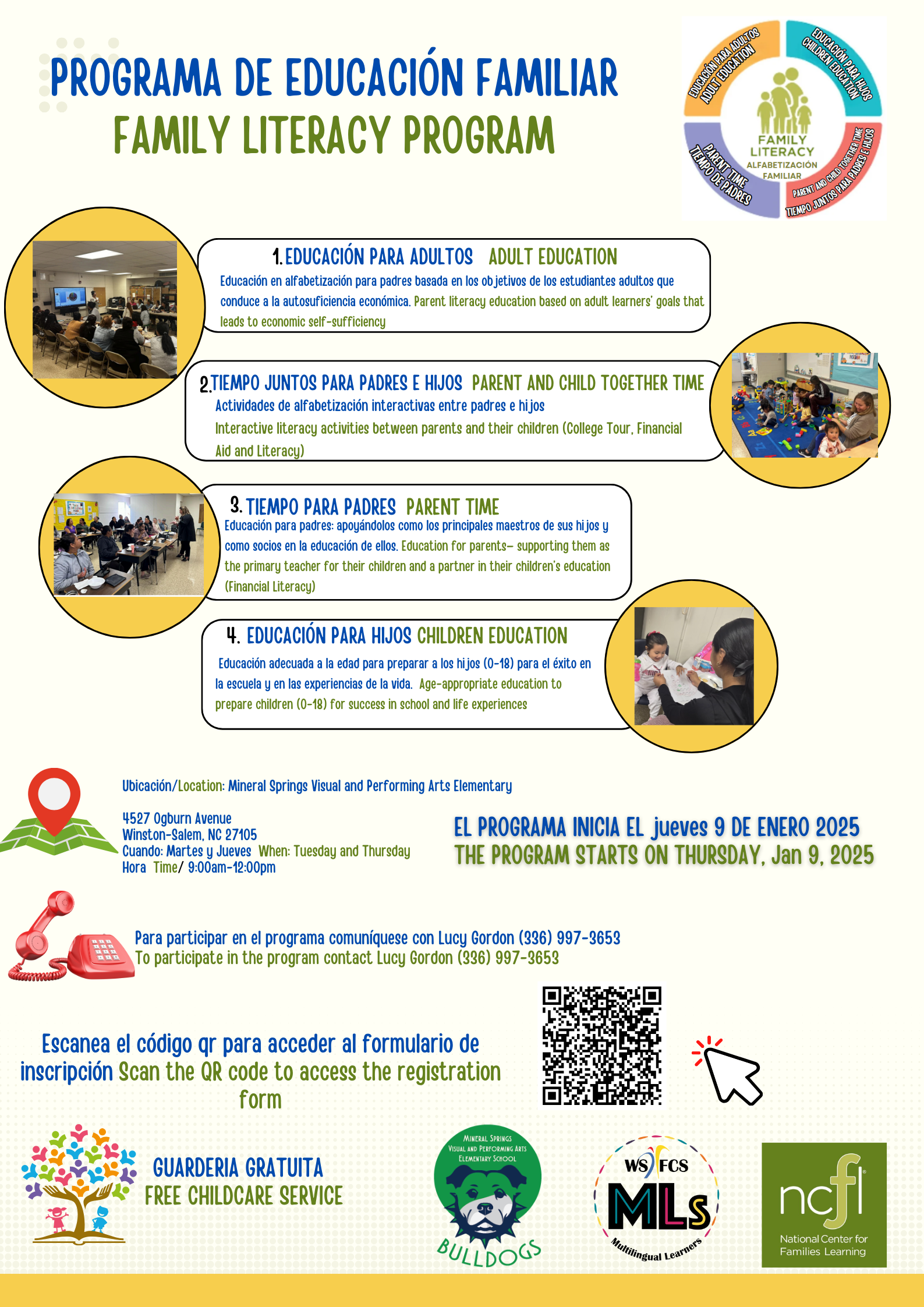 Toyota Family Literacy Program | Mineral Springs Elementary School