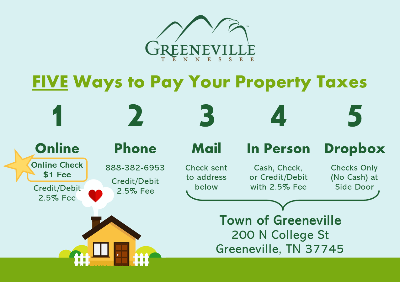 Property Tax & Collection | Town of Greeneville