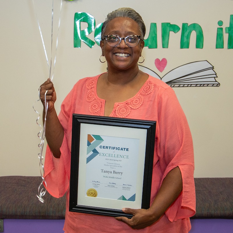Library Media Specialist of the Year | Spring ISD