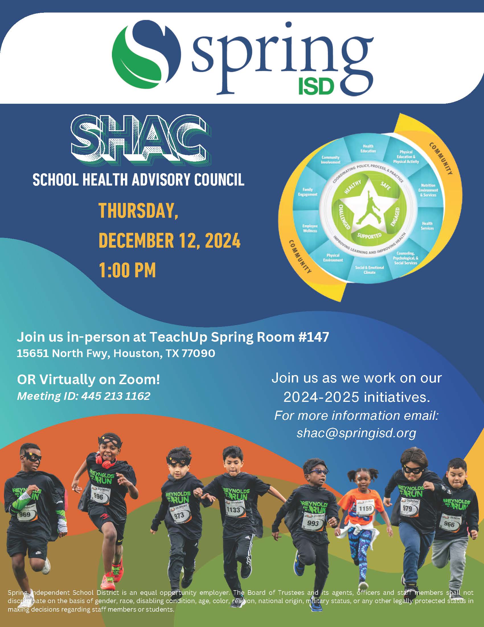 School Health Advisory Council | Spring ISD