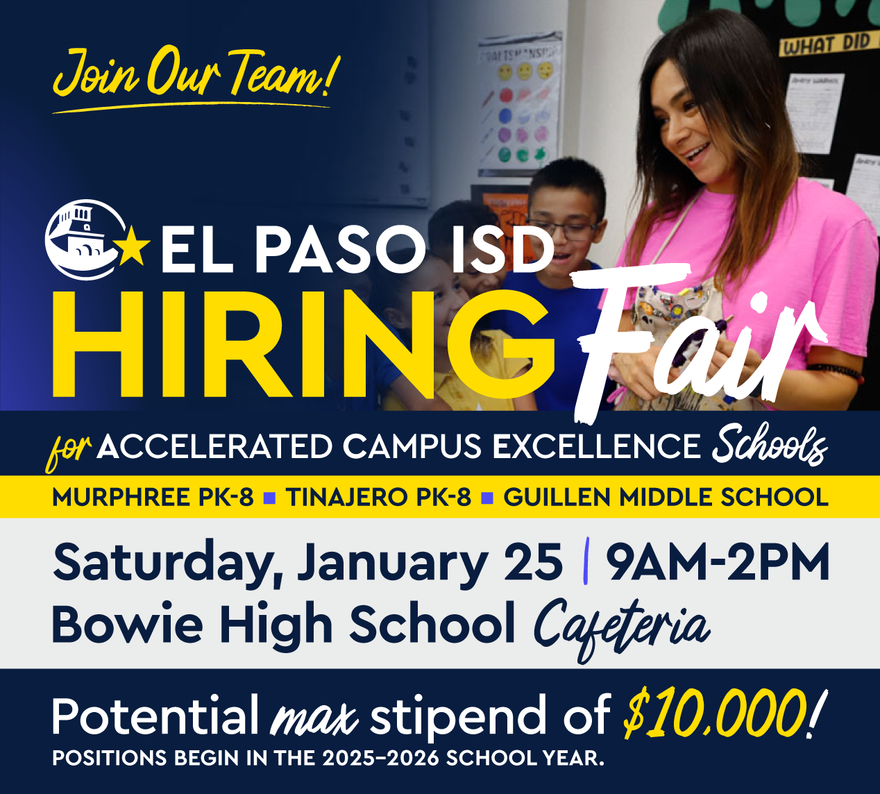 Join Our Team | El Paso ISD