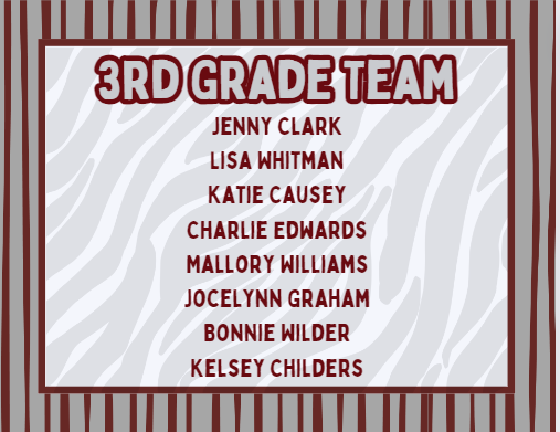 3rd Grade Teachers | Kingston Elementary School