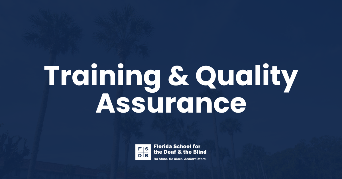 Training & Quality Assurance | FSDB