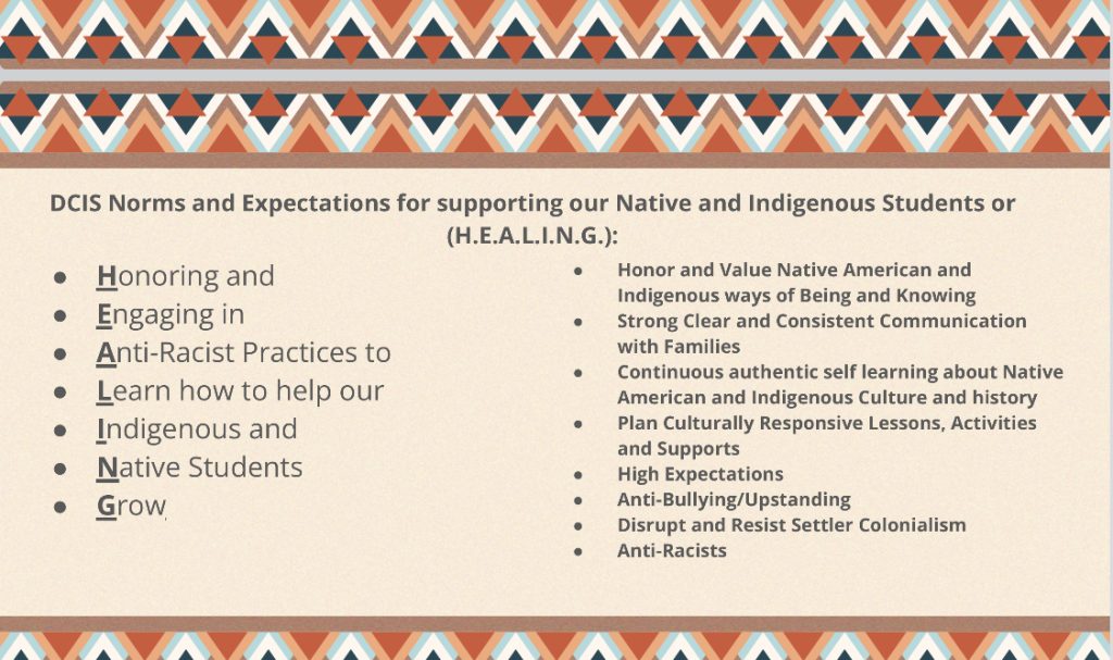 Native American & Indigenous Education Programming | DCIS