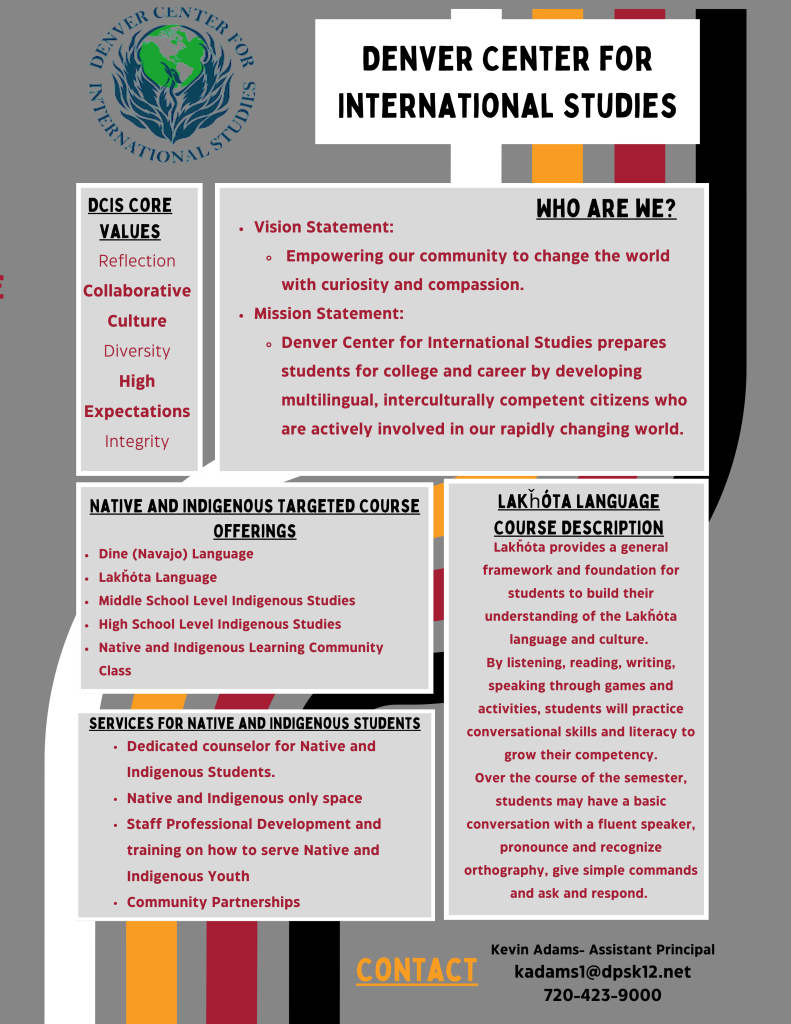 Native American & Indigenous Education Programming | DCIS
