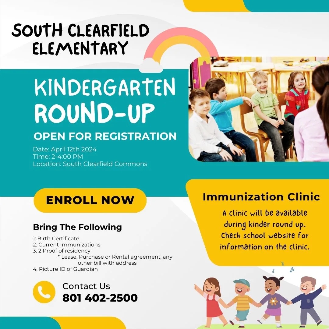 Kindergarten Round-Up | South Clearfield Elementary