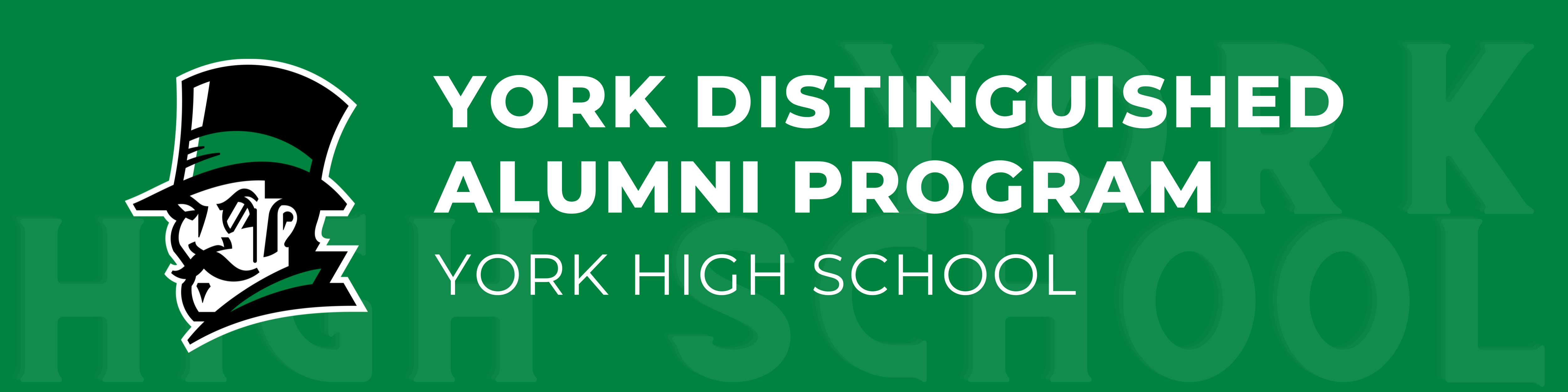 York Distinguished Alumni Program | York Community High School