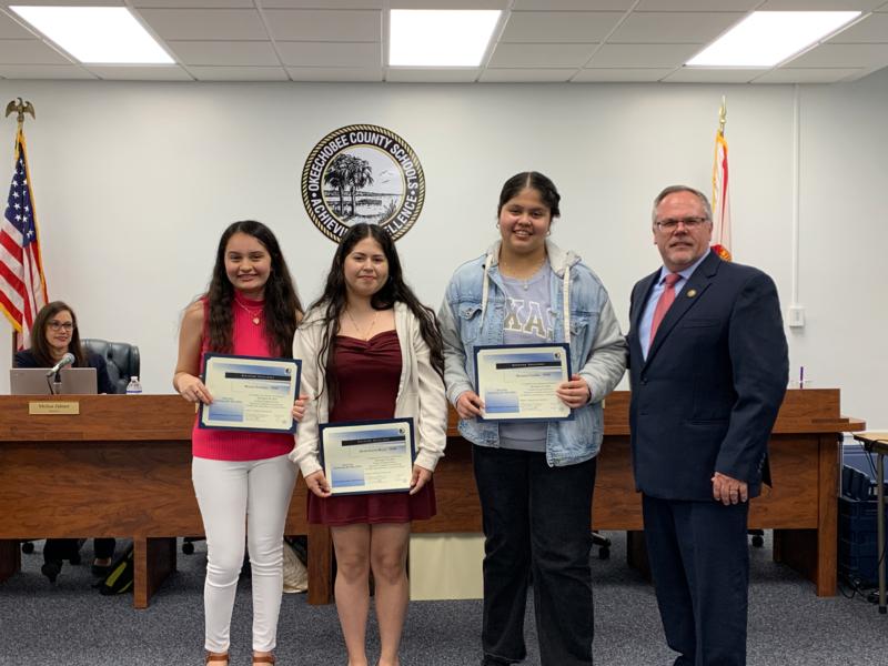 School Board Recognitions 2023-2024 | Okeechobee County School Board