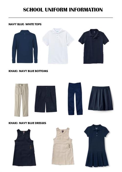 School Uniform Information | Eastport Elementary
