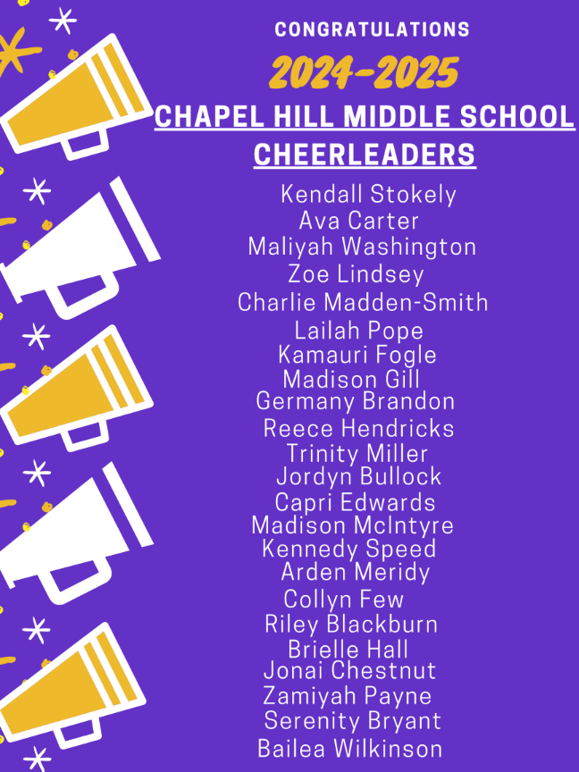 Cheerleading | Chapel Hill Middle School