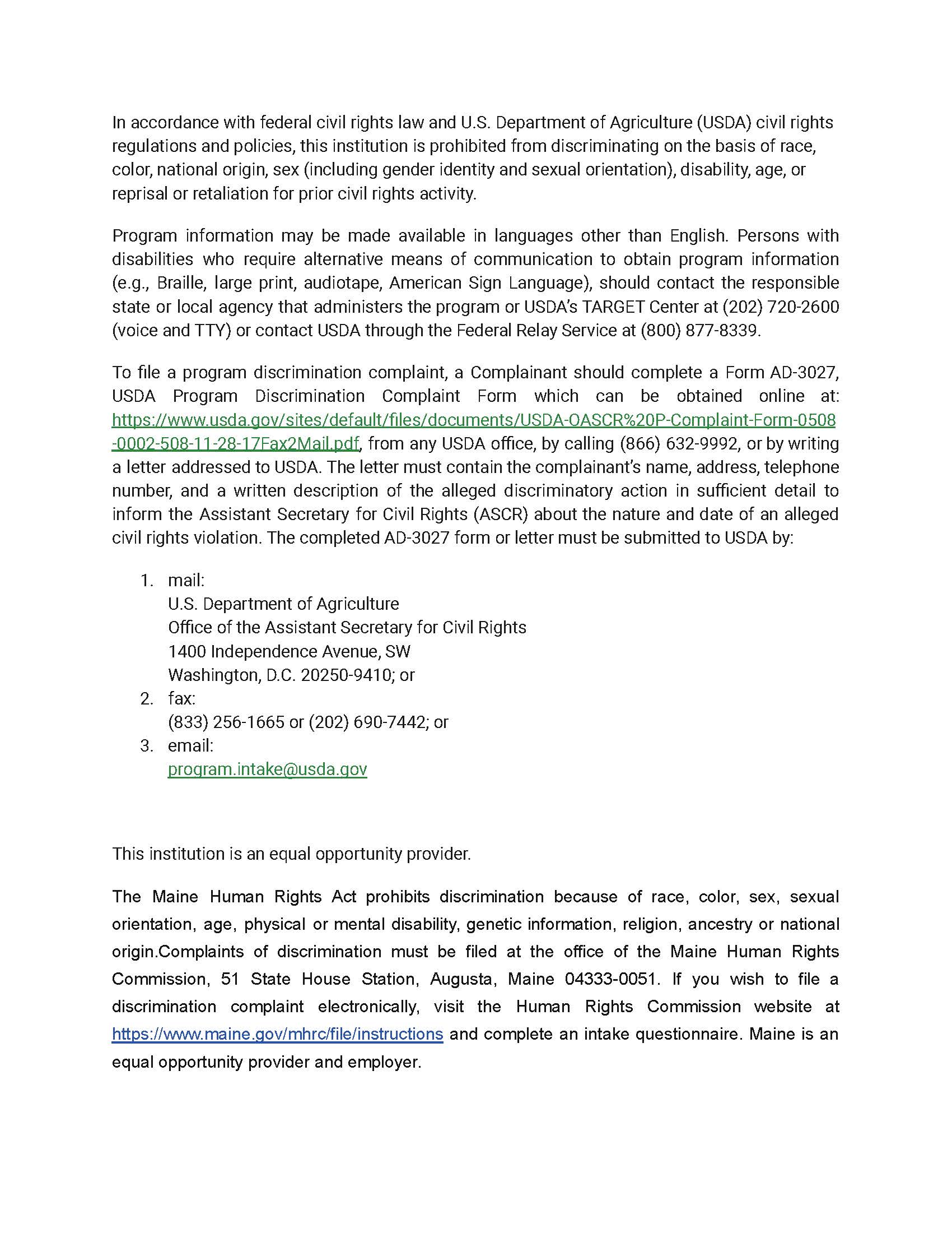 School Meal Menus | MSAD #49