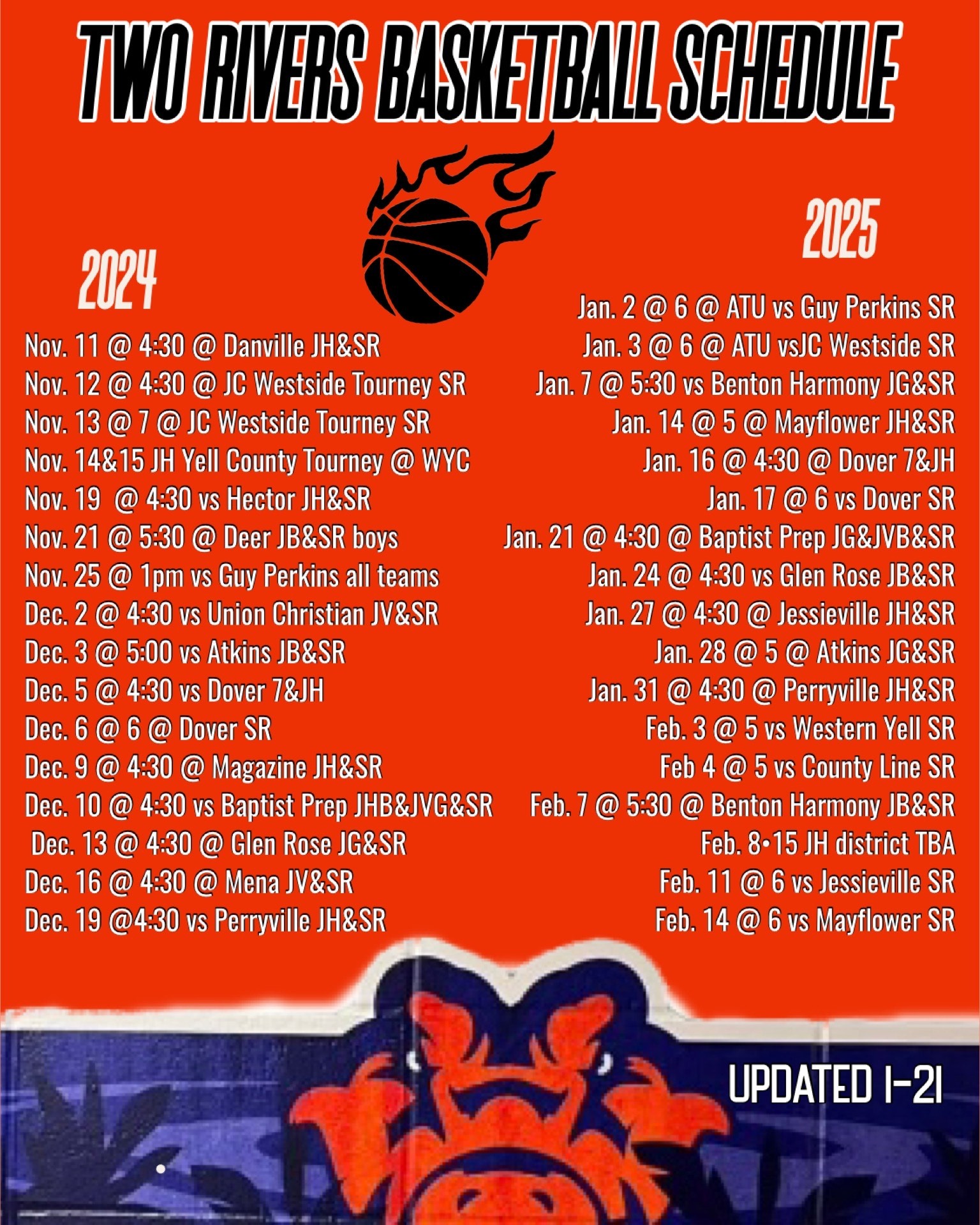 Athletics | Two Rivers School District