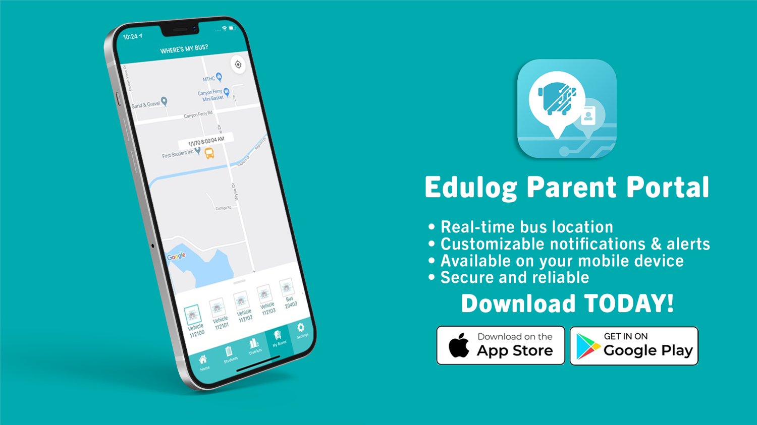 Edulog Parent Portal App (Bus Tracking) | DURHAM