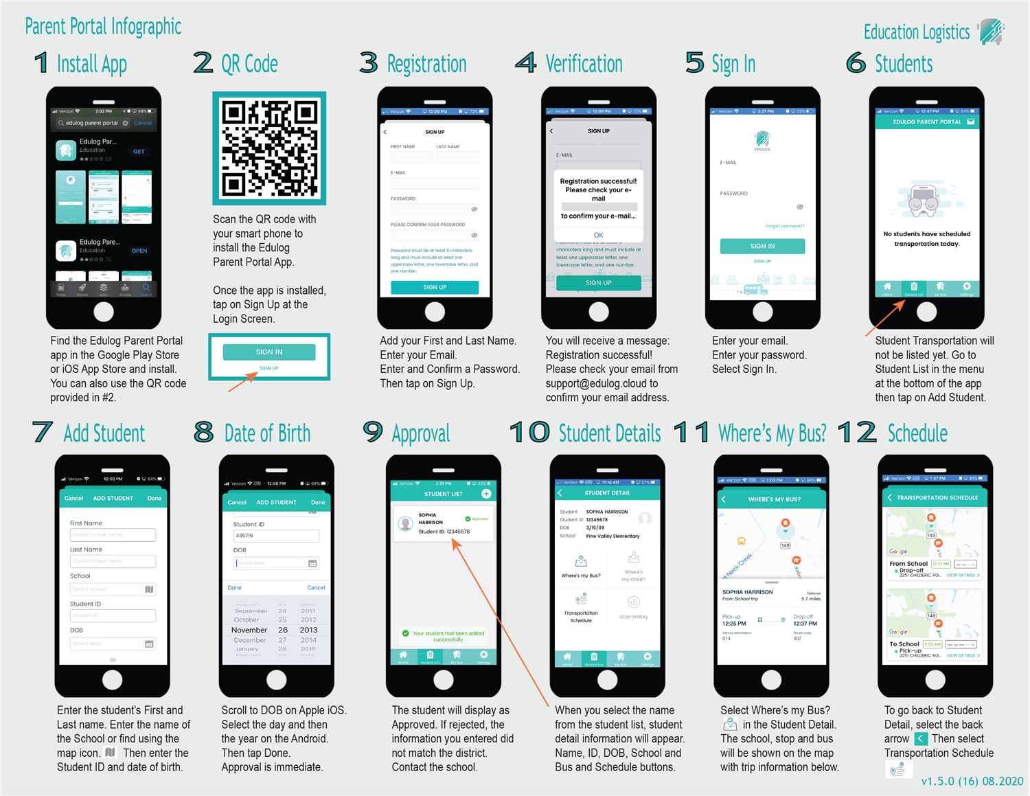 Edulog Parent Portal App (Bus Tracking) | DURHAM
