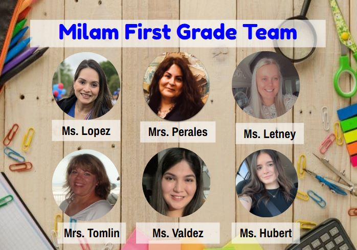 First Grade | Milam Elementary