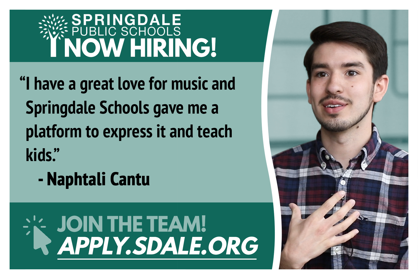 Apply at Springdale Schools