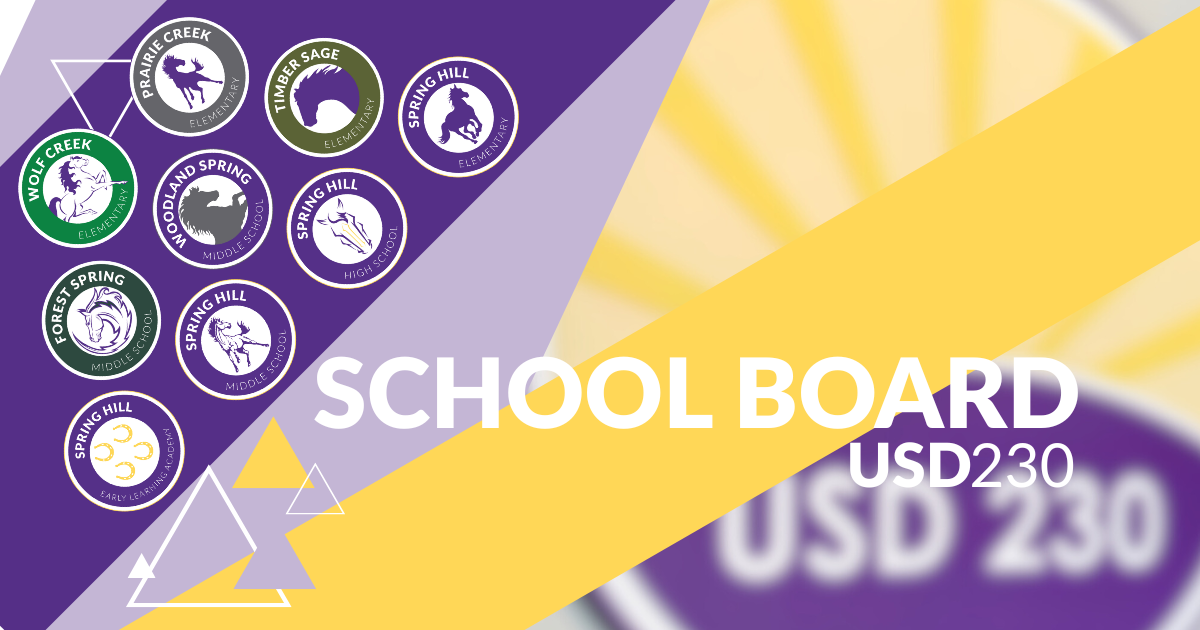 Board of Education | Spring Hill USD 230 Schools (KS)