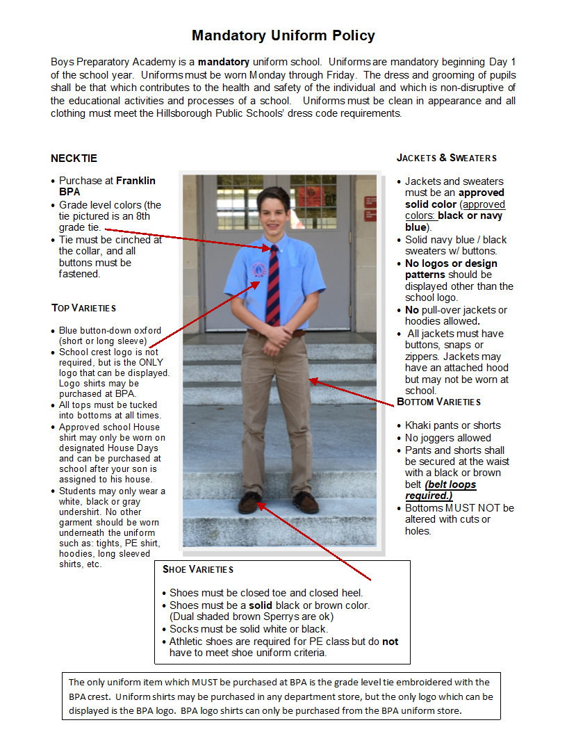 Schools Uniform Policy
