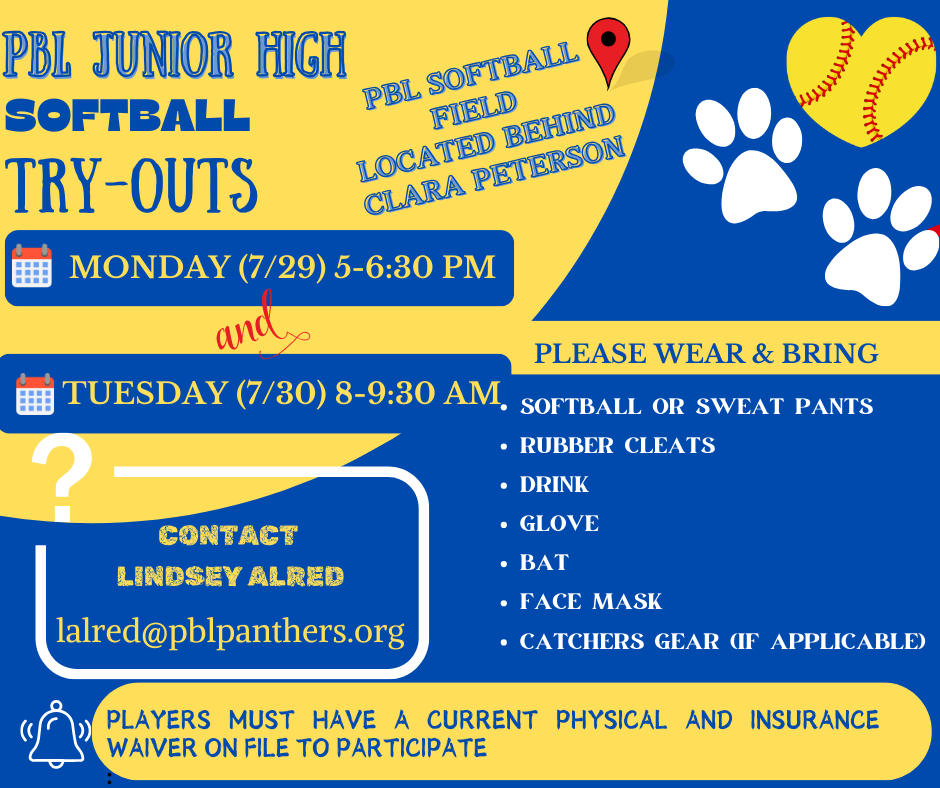 Athletics | Paxton-Buckley-Loda Junior High