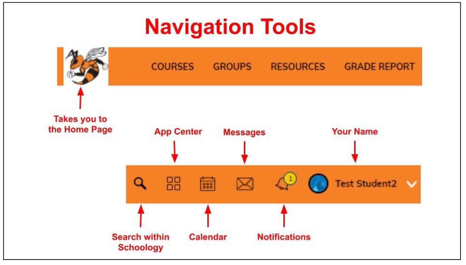 Schoology Student Hompage Navigation And Course Icons Wautoma Area Schoology Student Hompage Navigation And Course Icons Wautoma Area