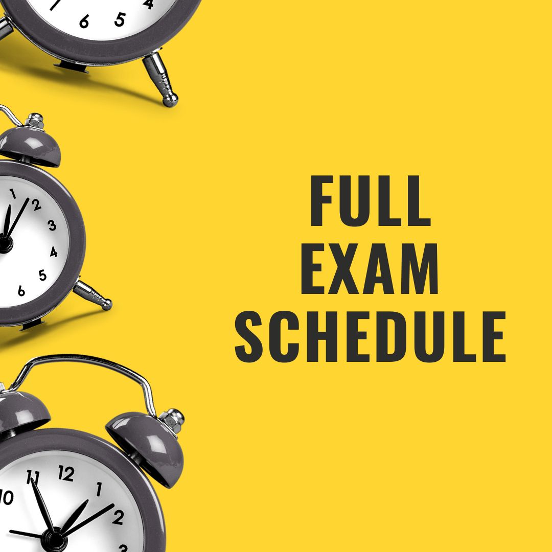 Fall Exam Schedule And Information Forbush High School