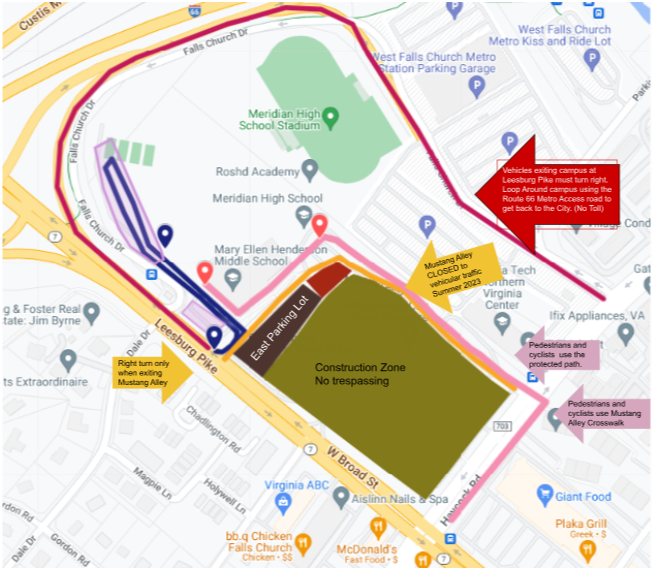 Secondary Routes to School | Falls Church City Public Schools