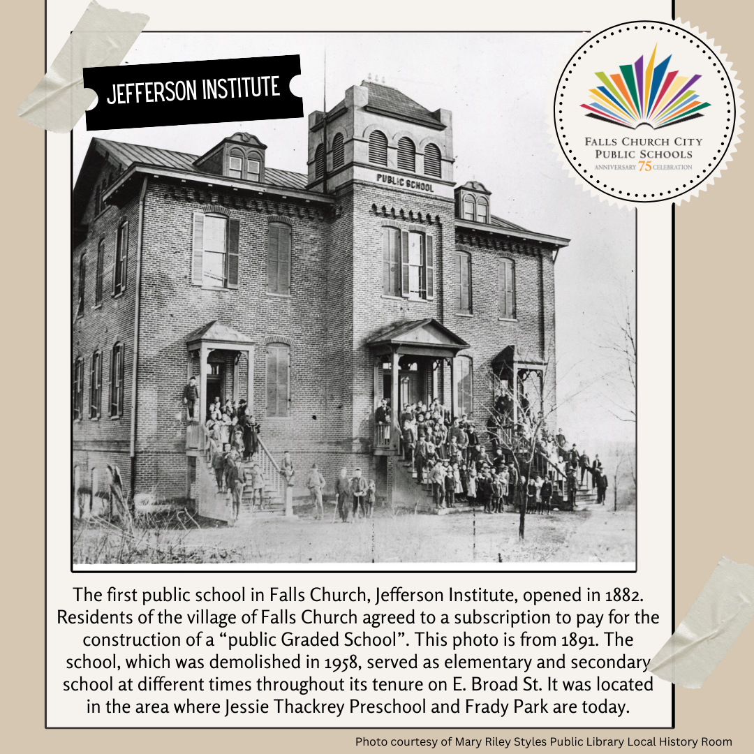 History Jefferson Institute | Falls Church City Public Schools
