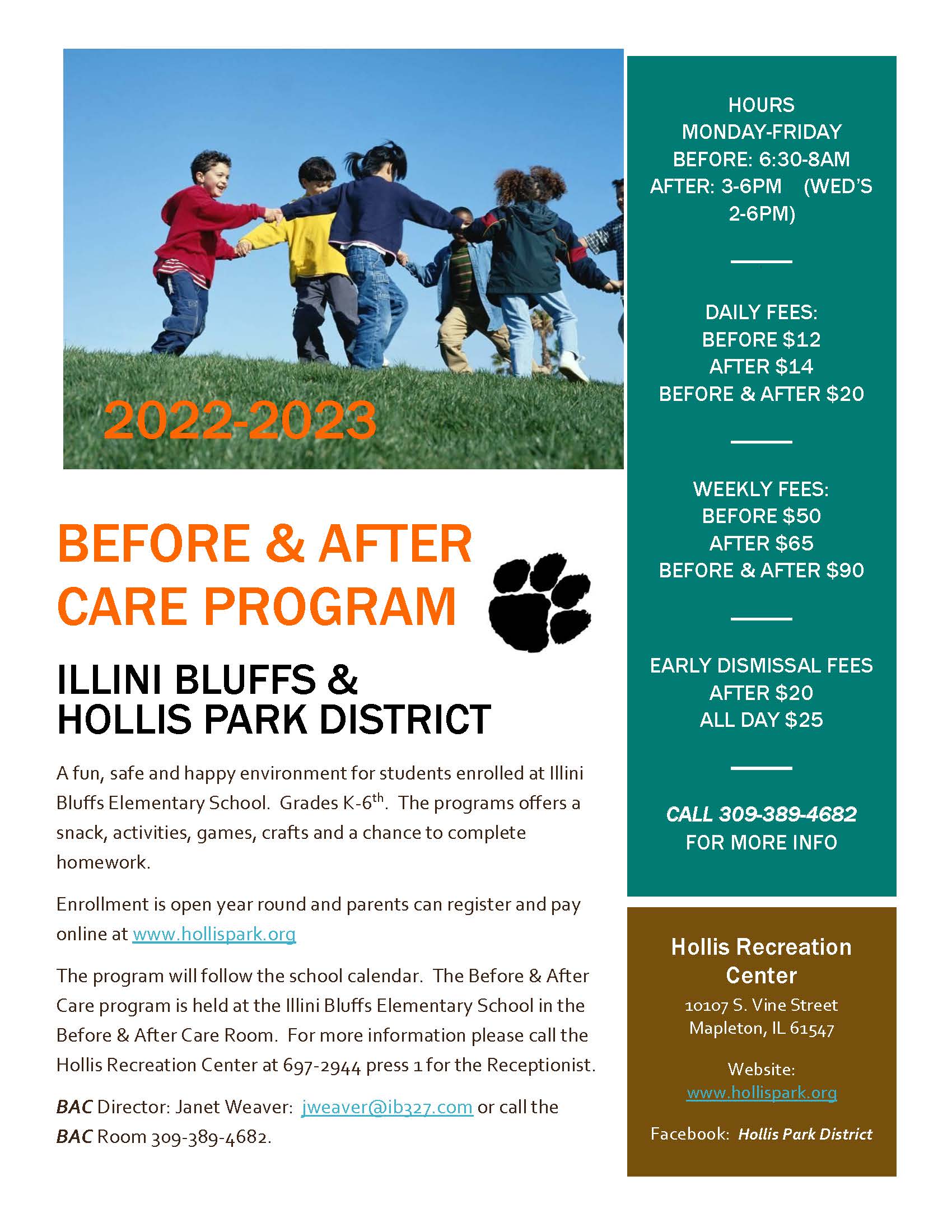 BEFORE/AFTER CARE | Illini Bluffs Elementary School