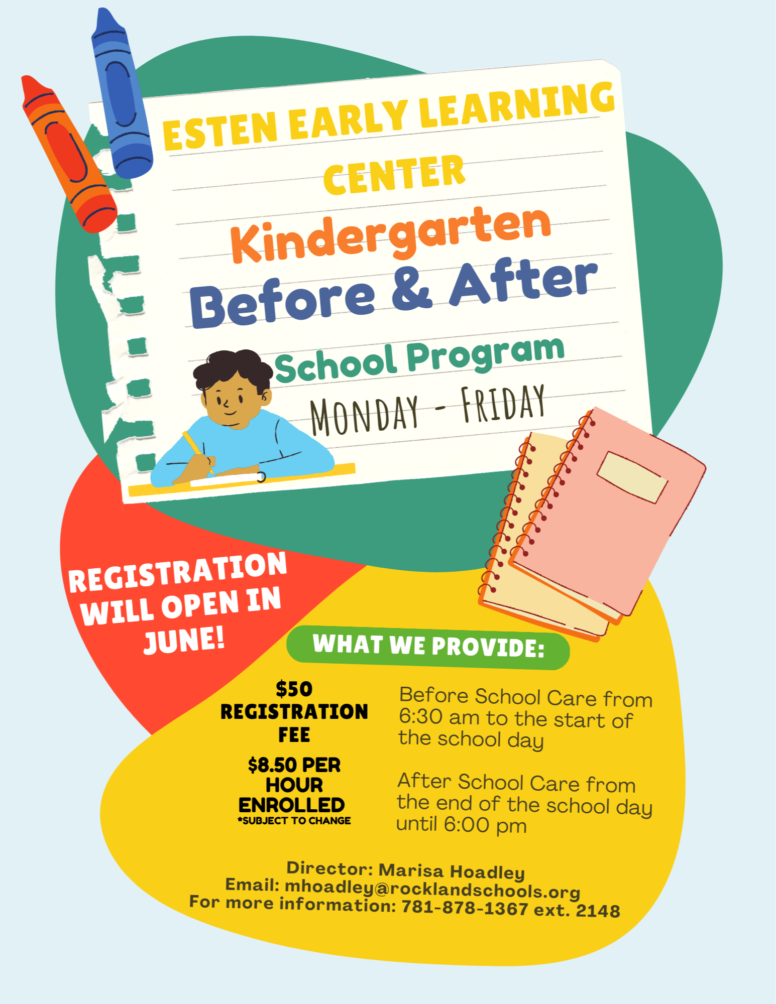 Before and After School Care | Rockland Public Schools