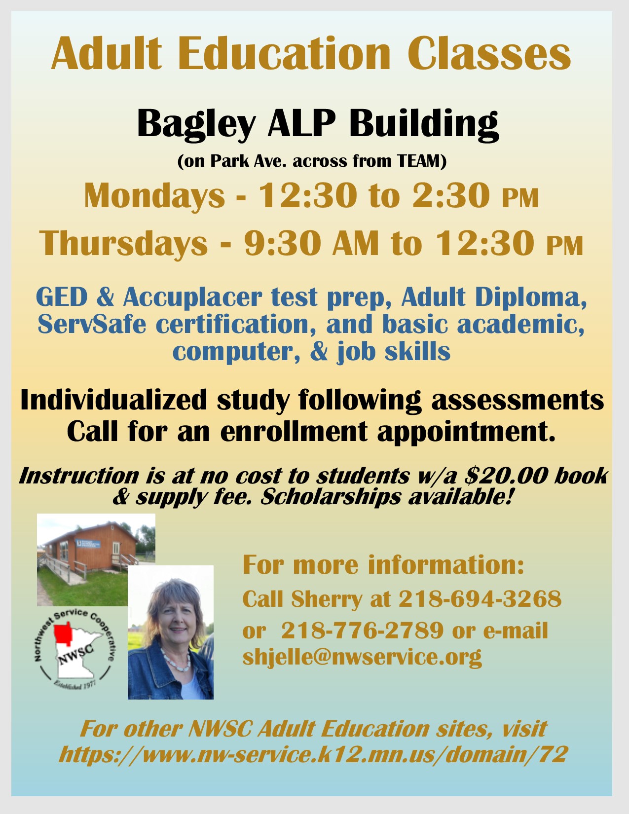 Adult Basic Education | Bagley School District 162