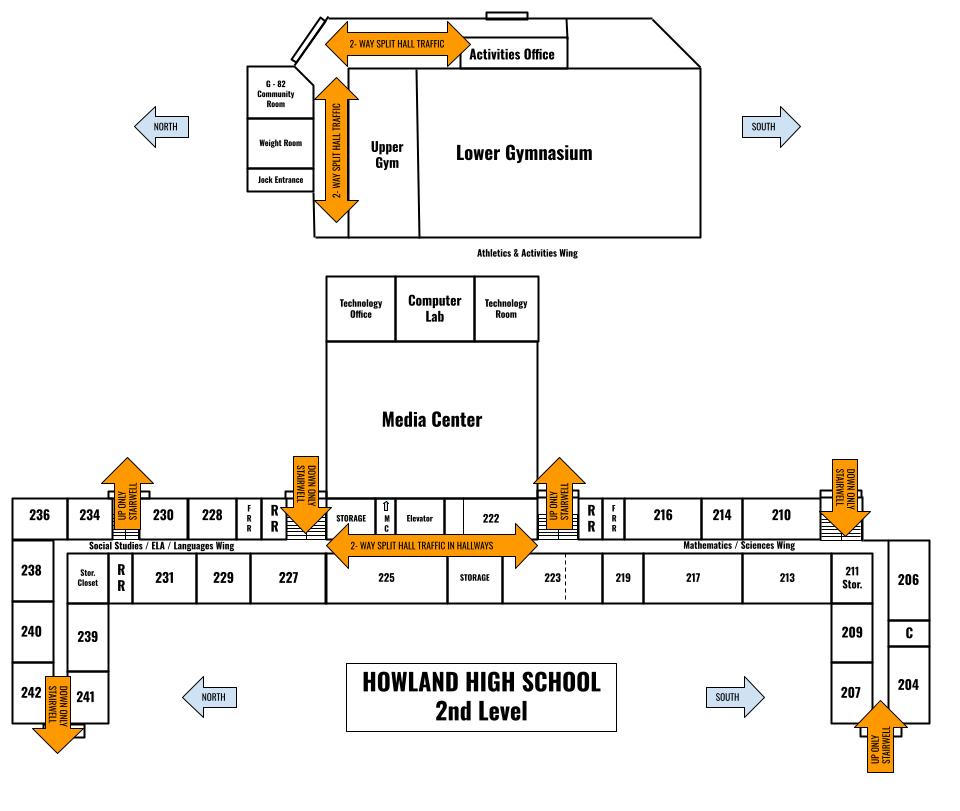 HHS Bell Schedules & Building Maps | Howland High School