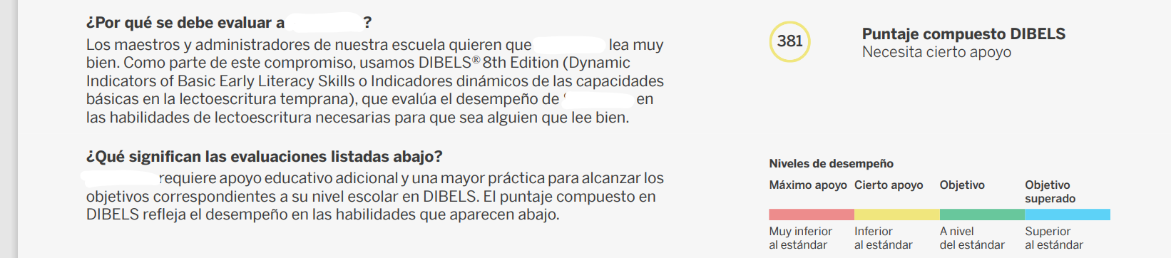 How to read the mCLASS home connect letter Spanish | St. Pauls ...