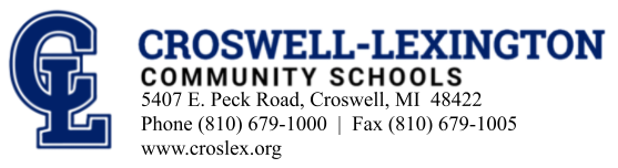 Strategic Plan | Croswell-Lexington Community Schools