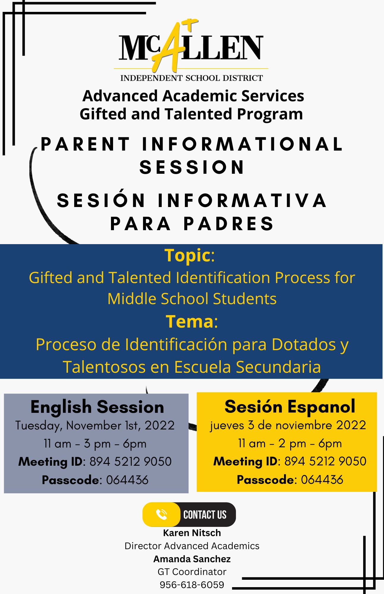 GT Referral & Identification Process - Middle School | McAllen ...