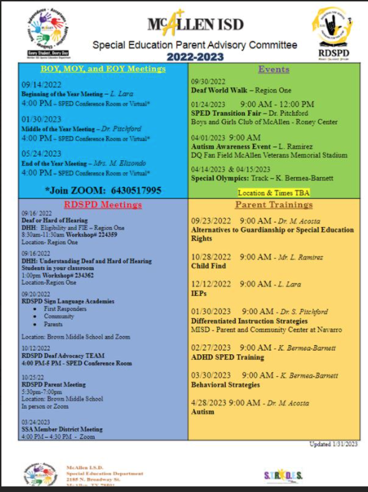 Special Education | McAllen Independent School District