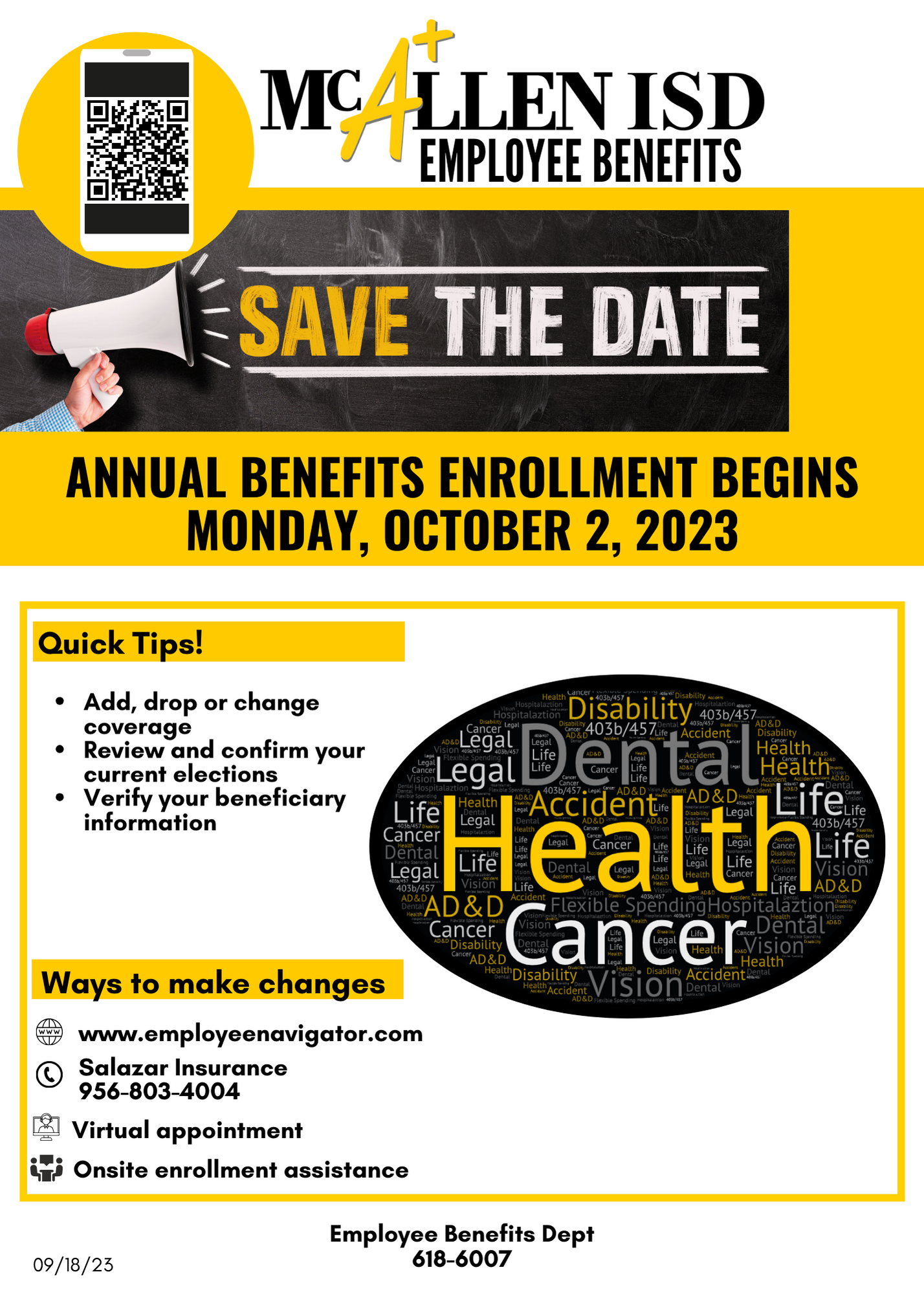 Employee Benefits | McAllen Independent School District