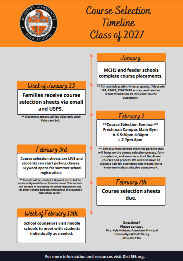 Rising 9th Graders | McHenry Community High School